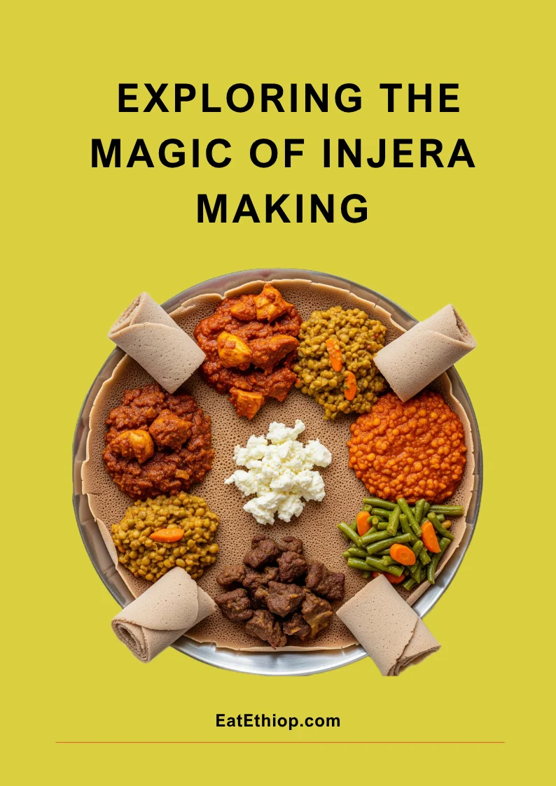 Exploring the Magic of Injera Making - Ethiopian Culinary Lab